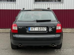 Black Audi A4 2002 in Riga, with an engine capacity of 1.80 L and mileage of 0 thousand km for 1390 €, photo 7 on AUTOMOTO.COM.LV