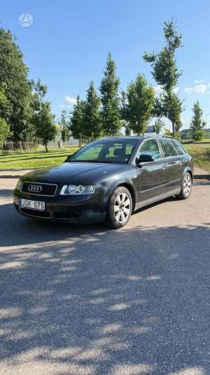 Black Audi A4 2002 in Vilnius, with an engine capacity of 1.90 L and mileage of 325 thousand km for 1550 €, photo  on AUTOMOTO.COM.LV