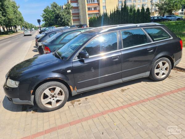 Melns Audi A4 2002 Alīta, ar dzinēja tilpumu 1.90 L un nobraukumu 400 tūkst. km par 500 €, foto 1 vietnē AUTOMOTO.COM.LV