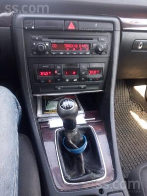 Black Audi A4 2002 in Riga, with an engine capacity of 1.90 L and mileage of 300 thousand km for 1400 €, photo 6 on AUTOMOTO.COM.LV