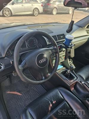 Black Audi A4 2002 in Bauska, with an engine capacity of 1.90 L and mileage of 450 thousand km for 1200 €, photo 7 on AUTOMOTO.COM.LV