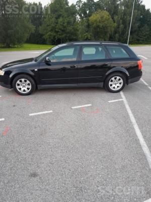 Black Audi A4 2002 in Cesis, with an engine capacity of 2.00 L and mileage of 236 thousand km for 1500 €, photo 3 on AUTOMOTO.COM.LV