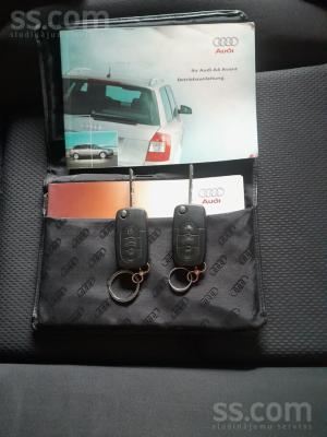 Black Audi A4 2002 in Cesis, with an engine capacity of 2.00 L and mileage of 236 thousand km for 1500 €, photo 5 on AUTOMOTO.COM.LV