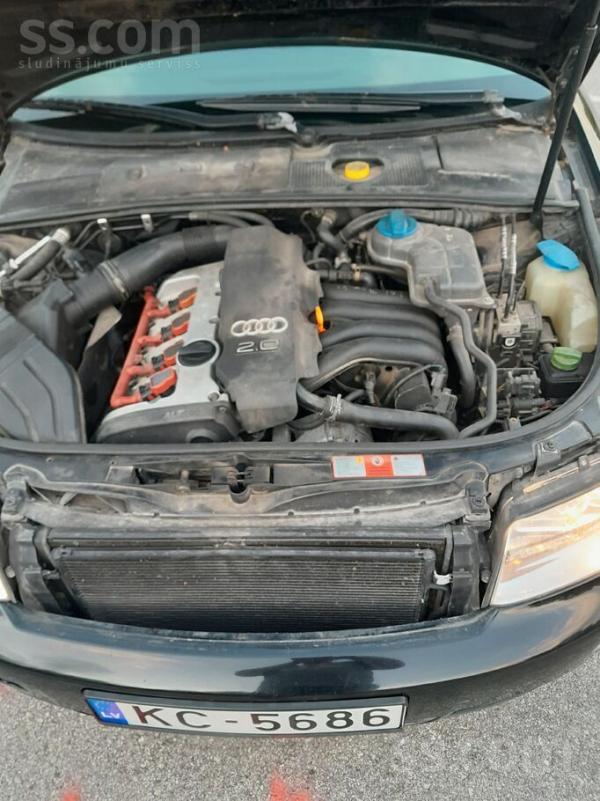 Black Audi A4 2002 in Cesis, with an engine capacity of 2.00 L and mileage of 236 thousand km for 1500 €, photo 6 on AUTOMOTO.COM.LV
