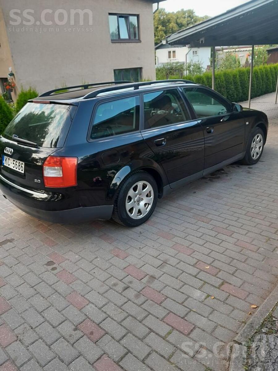 Black Audi A4 2002 in Cesis, with an engine capacity of 2.00 L and mileage of 236 thousand km for 1500 €, photo 11 on AUTOMOTO.COM.LV