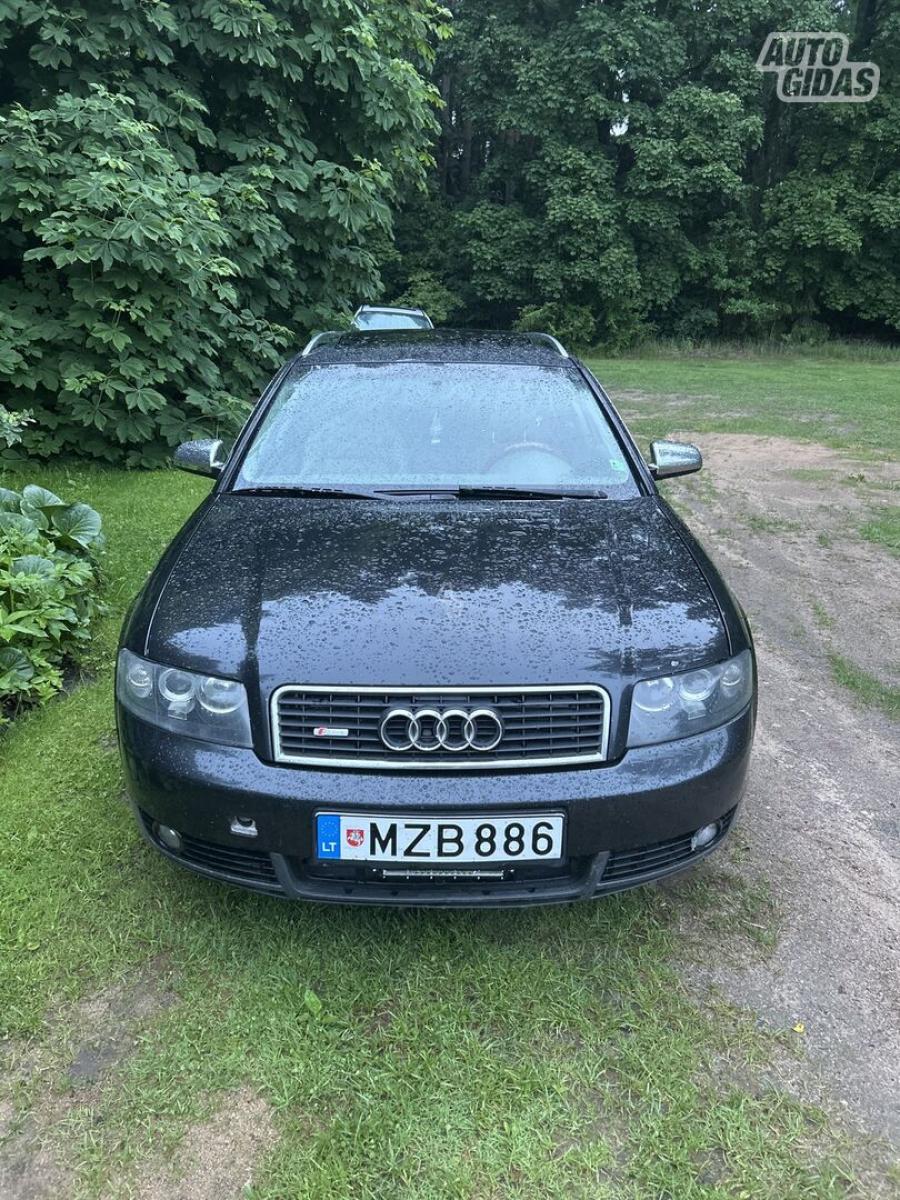 Black Audi A4 2002 in Vilnius, with an engine capacity of 1.90 L and mileage of 430 thousand km for 1200 €, photo 1 on AUTOMOTO.COM.LV