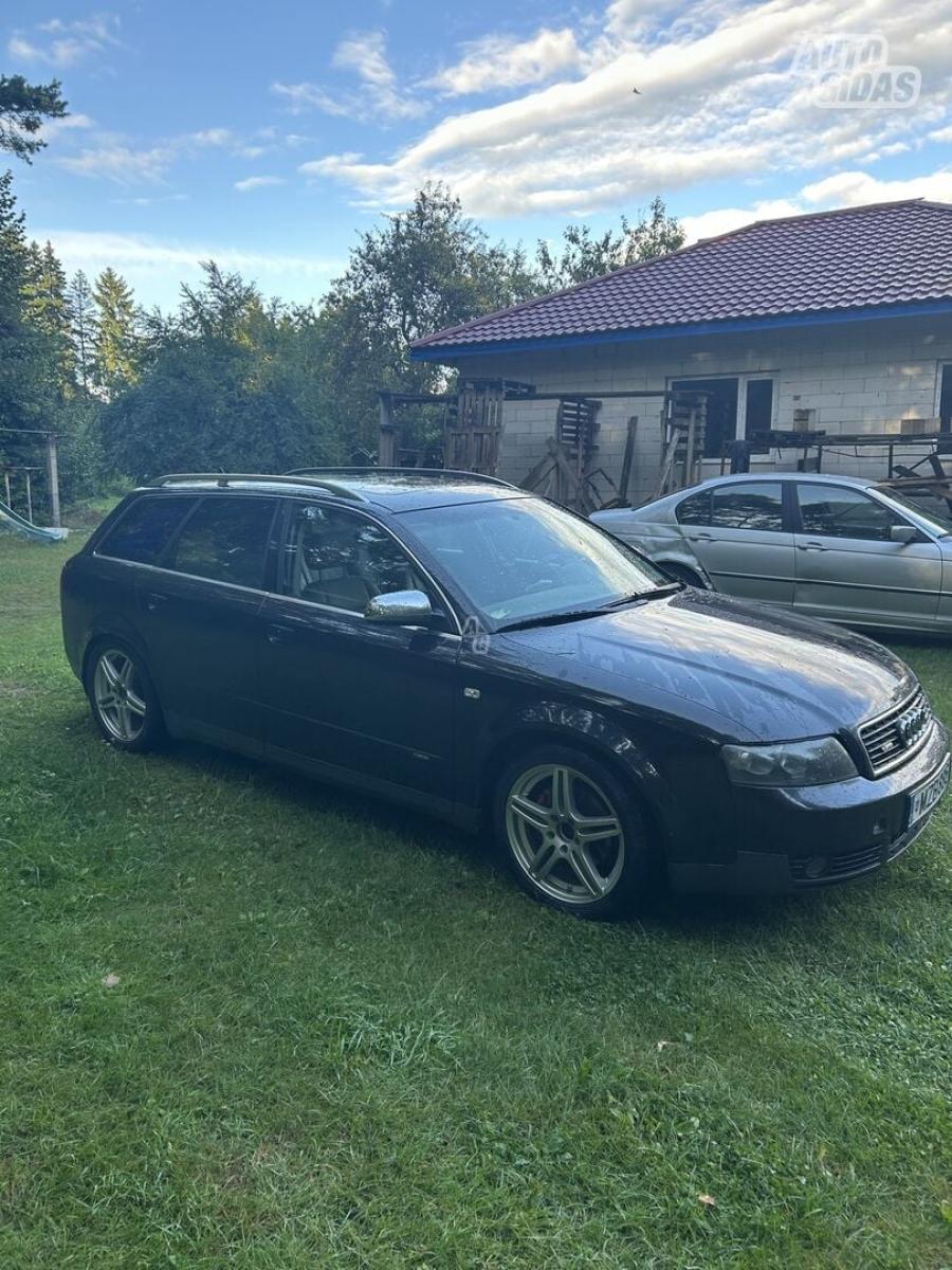Black Audi A4 2002 in Vilnius, with an engine capacity of 1.90 L and mileage of 430 thousand km for 1200 €, photo 7 on AUTOMOTO.COM.LV
