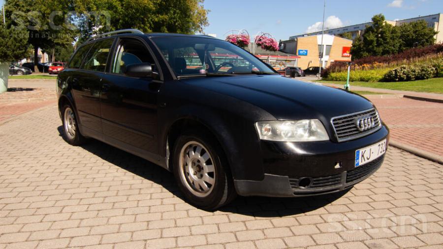 Melns Audi A4 2002 Ventspils, ar dzinēja tilpumu 1.90 L un nobraukumu 470 tūkst. km par 1200 €, foto 3 vietnē AUTOMOTO.COM.LV