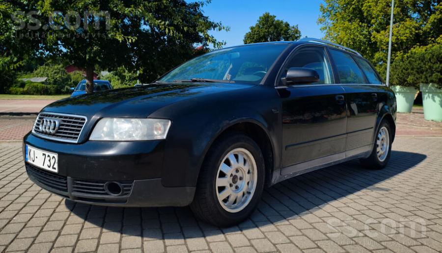 Melns Audi A4 2002 Ventspils, ar dzinēja tilpumu 1.90 L un nobraukumu 470 tūkst. km par 1200 €, foto 5 vietnē AUTOMOTO.COM.LV