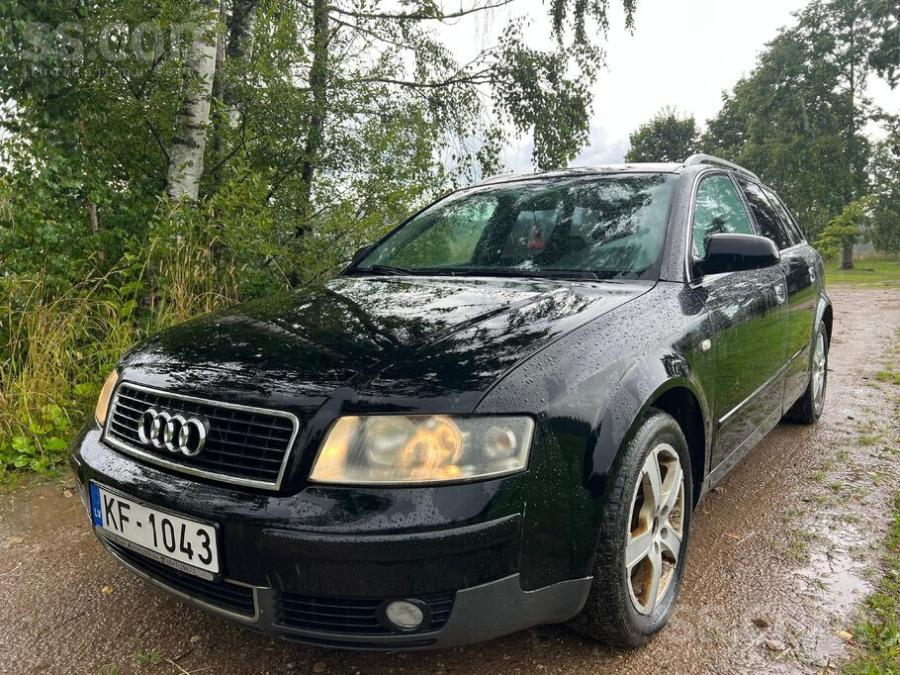 Melns Audi A4 2002 Cēsis, ar dzinēja tilpumu 2.50 L un nobraukumu 368 tūkst. km par 600 €, foto 1 vietnē AUTOMOTO.COM.LV