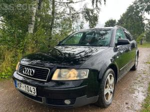 Черный Ауди А4 2002 в Цесис, объемом двигателя 2.50 л и пробегом 368 тыс. км за 600 €, фото  на AUTOMOTO.COM.LV