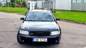 Black Audi A4 2002 in Cesis, with an engine capacity of 1.90 L and mileage of 450 thousand km for 1990 €, photo 3 on AUTOMOTO.COM.LV