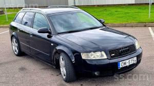 Black Audi A4 2002 in Cesis, with an engine capacity of 1.90 L and mileage of 450 thousand km for 1990 €, photo 4 on AUTOMOTO.COM.LV