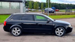 Black Audi A4 2002 in Cesis, with an engine capacity of 1.90 L and mileage of 450 thousand km for 1990 €, photo 5 on AUTOMOTO.COM.LV