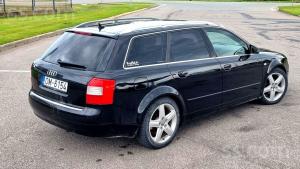 Black Audi A4 2002 in Cesis, with an engine capacity of 1.90 L and mileage of 450 thousand km for 1990 €, photo 6 on AUTOMOTO.COM.LV