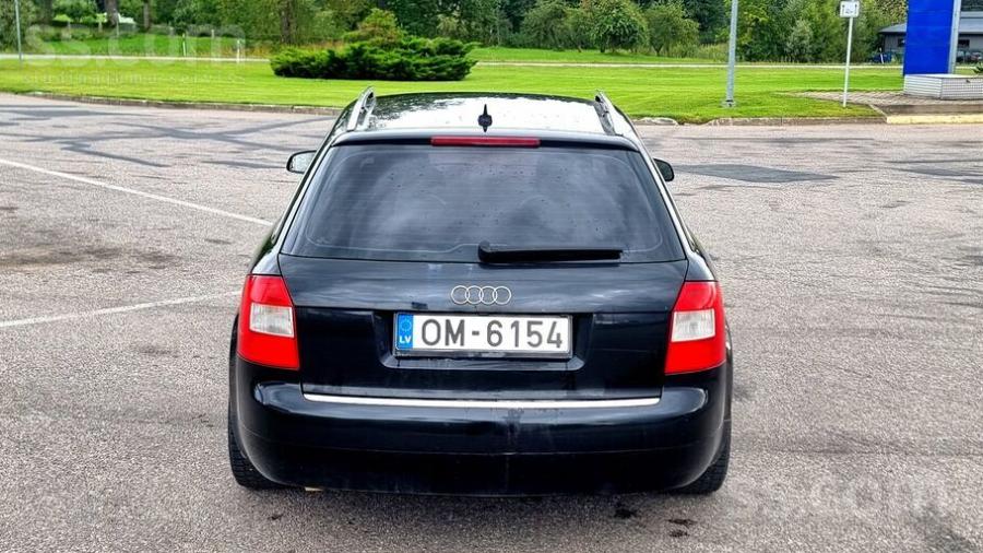 Black Audi A4 2002 in Cesis, with an engine capacity of 1.90 L and mileage of 450 thousand km for 1990 €, photo 7 on AUTOMOTO.COM.LV