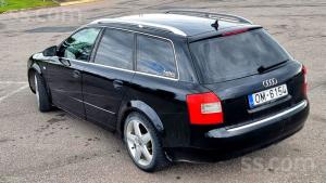 Black Audi A4 2002 in Cesis, with an engine capacity of 1.90 L and mileage of 450 thousand km for 1990 €, photo 8 on AUTOMOTO.COM.LV