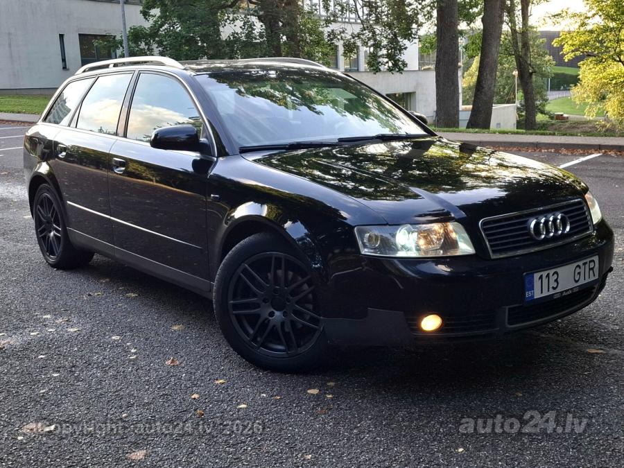 Black Audi A4 2002 in Tartu, with an engine capacity of 1.90 L and mileage of 487 thousand km for 1950 €, photo 3 on AUTOMOTO.COM.LV