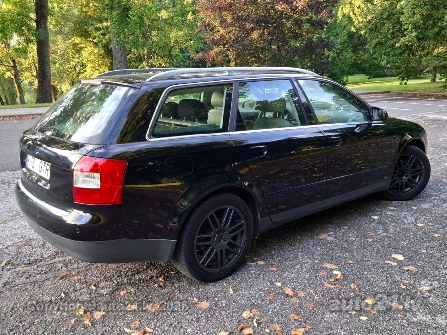 Black Audi A4 2002 in Tartu, with an engine capacity of 1.90 L and mileage of 487 thousand km for 1950 €, photo 4 on AUTOMOTO.COM.LV