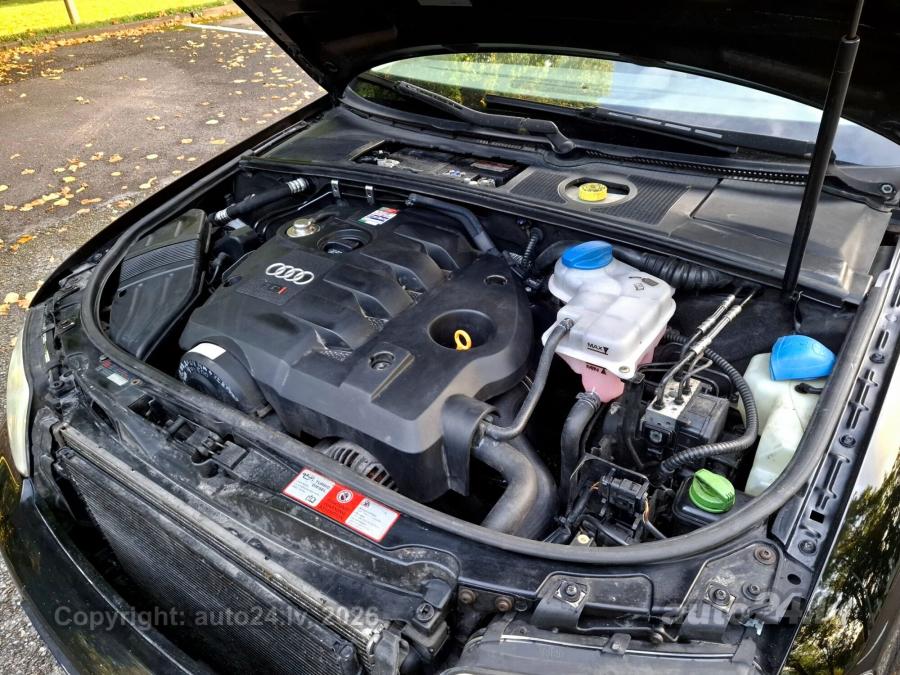 Black Audi A4 2002 in Tartu, with an engine capacity of 1.90 L and mileage of 487 thousand km for 1950 €, photo 6 on AUTOMOTO.COM.LV