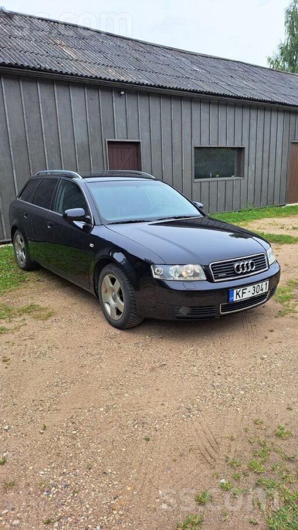 Audi A4 2002 Madona vietnē Melns Audi A4 2002 Madona, ar dzinēja tilpumu 2.50 L un nobraukumu 364 tūkst. km par 4900 €, foto 4 vietnē AUTOMOTO.COM.LV