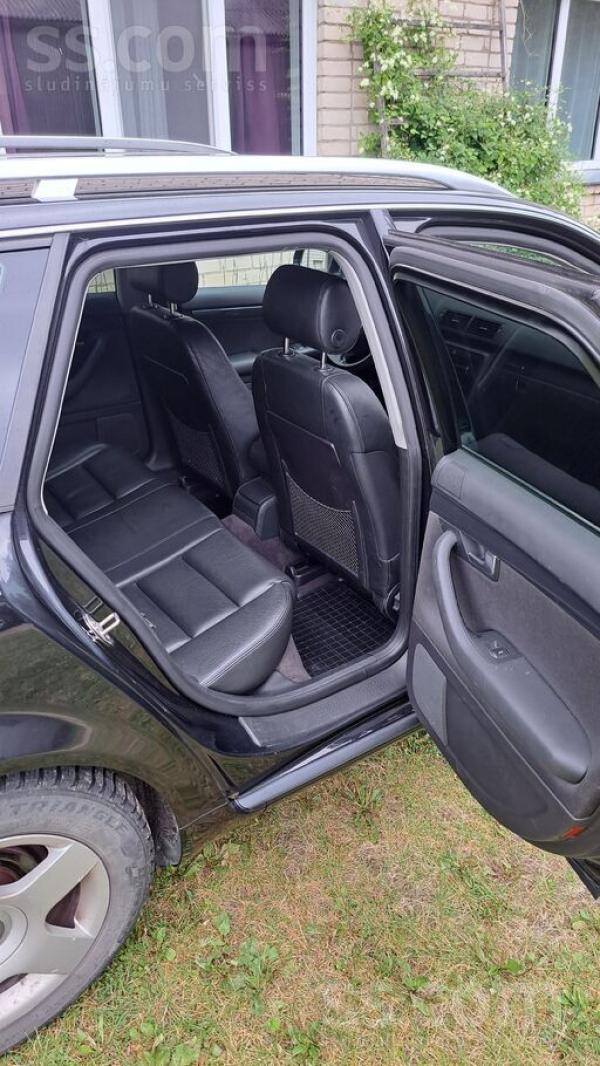 Audi A4 2002 Madona vietnē Melns Audi A4 2002 Madona, ar dzinēja tilpumu 2.50 L un nobraukumu 364 tūkst. km par 4900 €, foto 7 vietnē AUTOMOTO.COM.LV