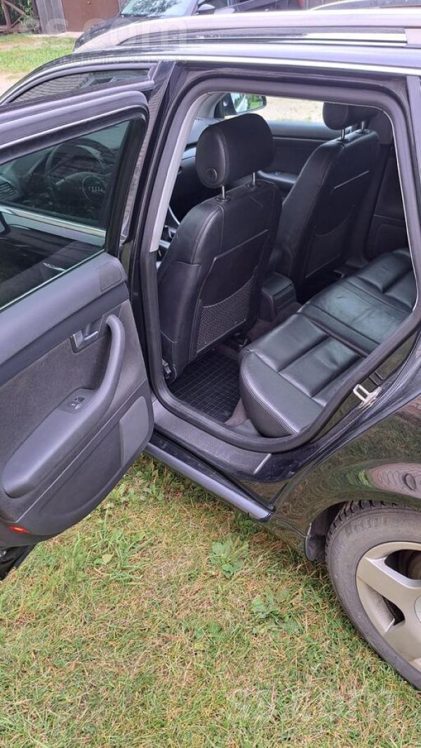 Audi A4 2002 Madona vietnē Melns Audi A4 2002 Madona, ar dzinēja tilpumu 2.50 L un nobraukumu 364 tūkst. km par 4900 €, foto 8 vietnē AUTOMOTO.COM.LV