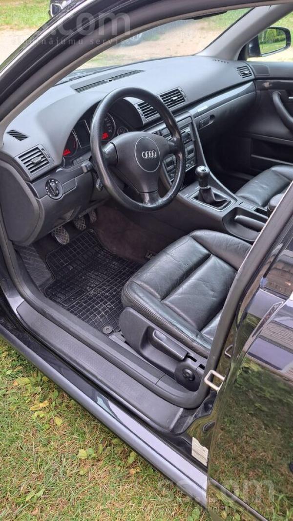 Audi A4 2002 Madona vietnē Melns Audi A4 2002 Madona, ar dzinēja tilpumu 2.50 L un nobraukumu 364 tūkst. km par 4900 €, foto 9 vietnē AUTOMOTO.COM.LV