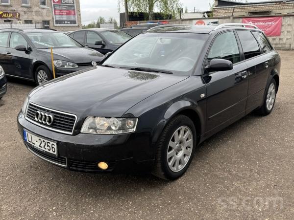 Black Audi A4 2003 in Daugavpils, with an engine capacity of 1.90 L and mileage of 0 thousand km for 2290 €, photo 3 on AUTOMOTO.COM.LV