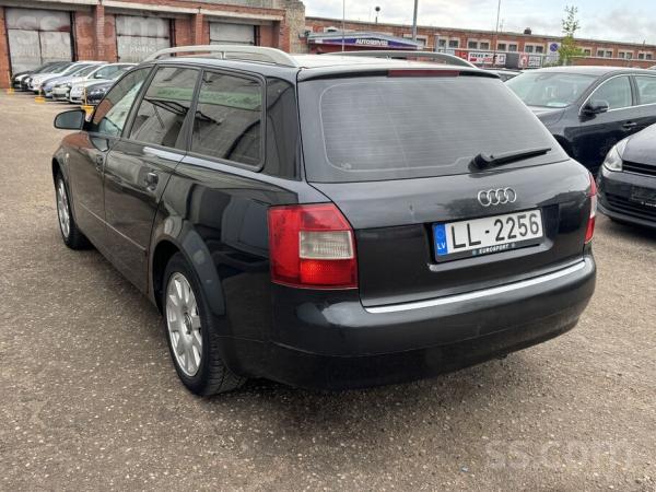 Black Audi A4 2003 in Daugavpils, with an engine capacity of 1.90 L and mileage of 0 thousand km for 2290 €, photo 4 on AUTOMOTO.COM.LV