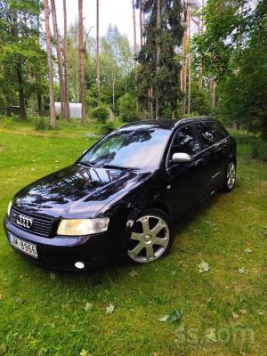 Black Audi A4 2003 in Rezekne, with an engine capacity of 2.50 L and mileage of 319 thousand km for 3500 €, photo 1 on AUTOMOTO.COM.LV