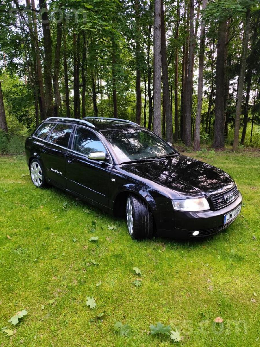 Black Audi A4 2003 in Rezekne, with an engine capacity of 2.50 L and mileage of 319 thousand km for 3500 €, photo 2 on AUTOMOTO.COM.LV