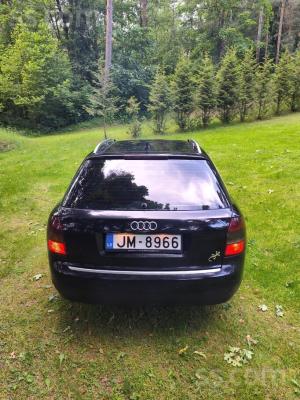 Black Audi A4 2003 in Rezekne, with an engine capacity of 2.50 L and mileage of 319 thousand km for 3500 €, photo 5 on AUTOMOTO.COM.LV