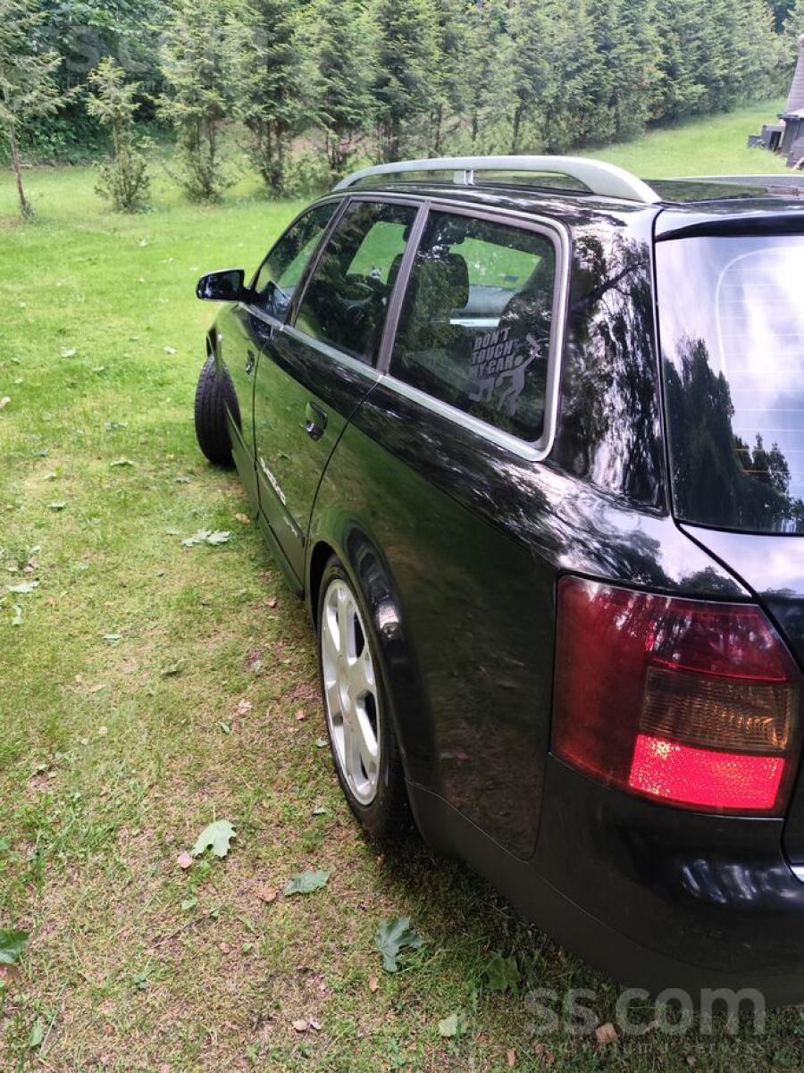 Black Audi A4 2003 in Rezekne, with an engine capacity of 2.50 L and mileage of 319 thousand km for 3500 €, photo 6 on AUTOMOTO.COM.LV
