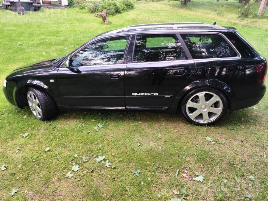 Black Audi A4 2003 in Rezekne, with an engine capacity of 2.50 L and mileage of 319 thousand km for 3500 €, photo 7 on AUTOMOTO.COM.LV