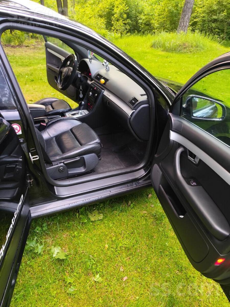 Black Audi A4 2003 in Rezekne, with an engine capacity of 2.50 L and mileage of 319 thousand km for 3500 €, photo 13 on AUTOMOTO.COM.LV