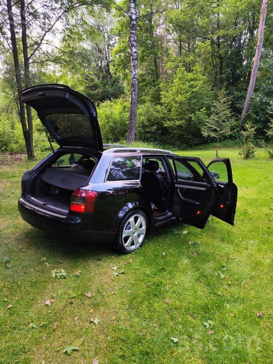 Black Audi A4 2003 in Rezekne, with an engine capacity of 2.50 L and mileage of 319 thousand km for 3500 €, photo 15 on AUTOMOTO.COM.LV