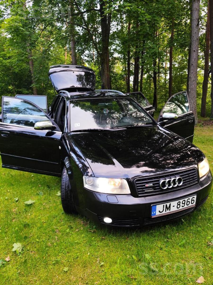Black Audi A4 2003 in Rezekne, with an engine capacity of 2.50 L and mileage of 319 thousand km for 3500 €, photo 17 on AUTOMOTO.COM.LV