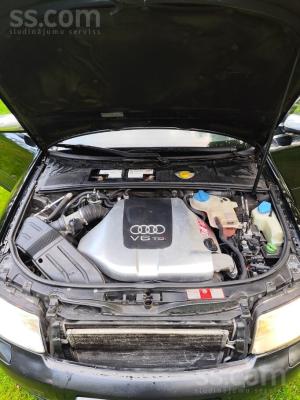 Black Audi A4 2003 in Rezekne, with an engine capacity of 2.50 L and mileage of 319 thousand km for 3500 €, photo 18 on AUTOMOTO.COM.LV
