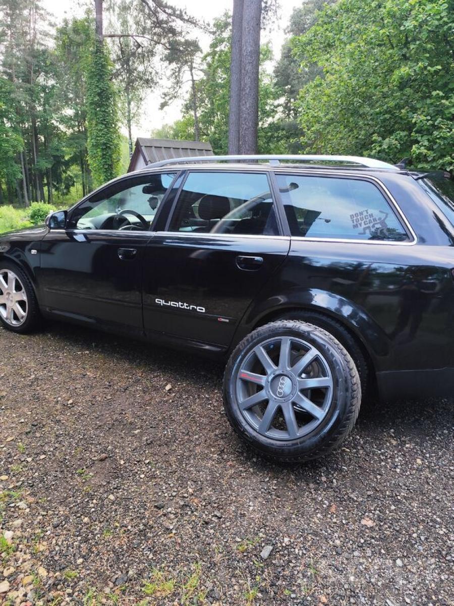 Black Audi A4 2003 in Rezekne, with an engine capacity of 2.50 L and mileage of 319 thousand km for 3500 €, photo 20 on AUTOMOTO.COM.LV