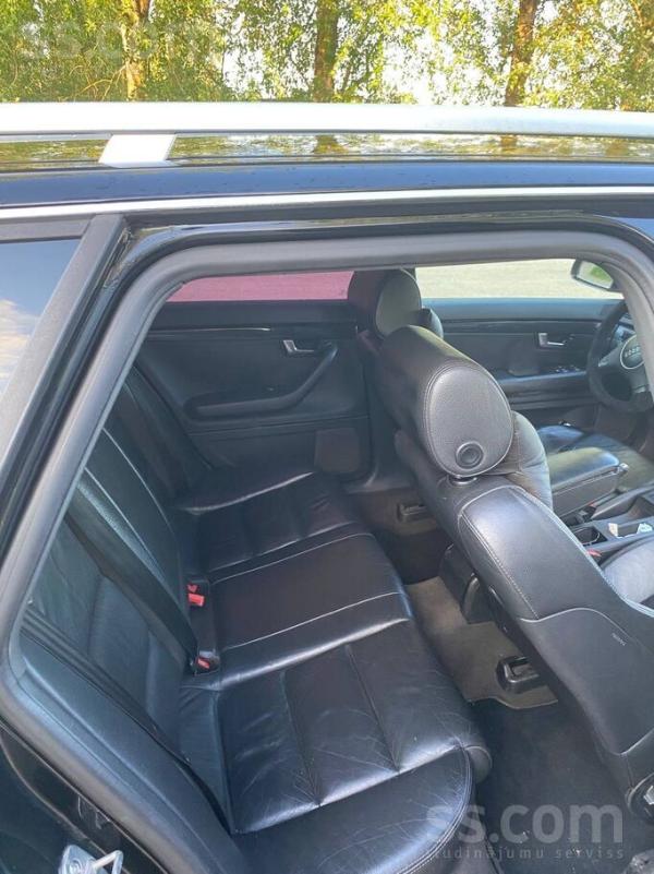 Black Audi A4 2003 in Rezekne, with an engine capacity of 1.90 L and mileage of 476 thousand km for 1500 €, photo 3 on AUTOMOTO.COM.LV