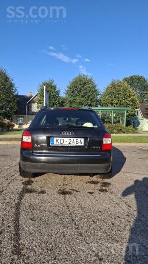 Black Audi A4 2003 in Jekabpils, with an engine capacity of 1.90 L and mileage of 340 thousand km for 1800 €, photo 1 on AUTOMOTO.COM.LV