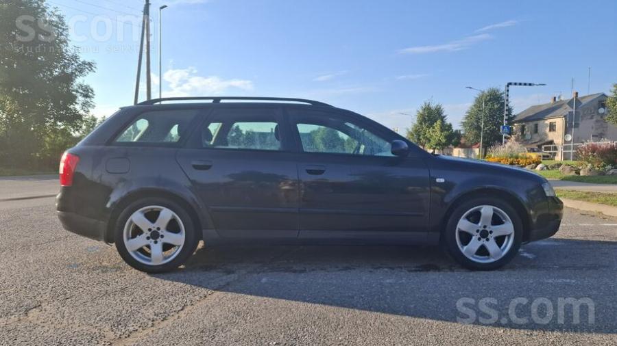 Black Audi A4 2003 in Jekabpils, with an engine capacity of 1.90 L and mileage of 340 thousand km for 1800 €, photo 2 on AUTOMOTO.COM.LV