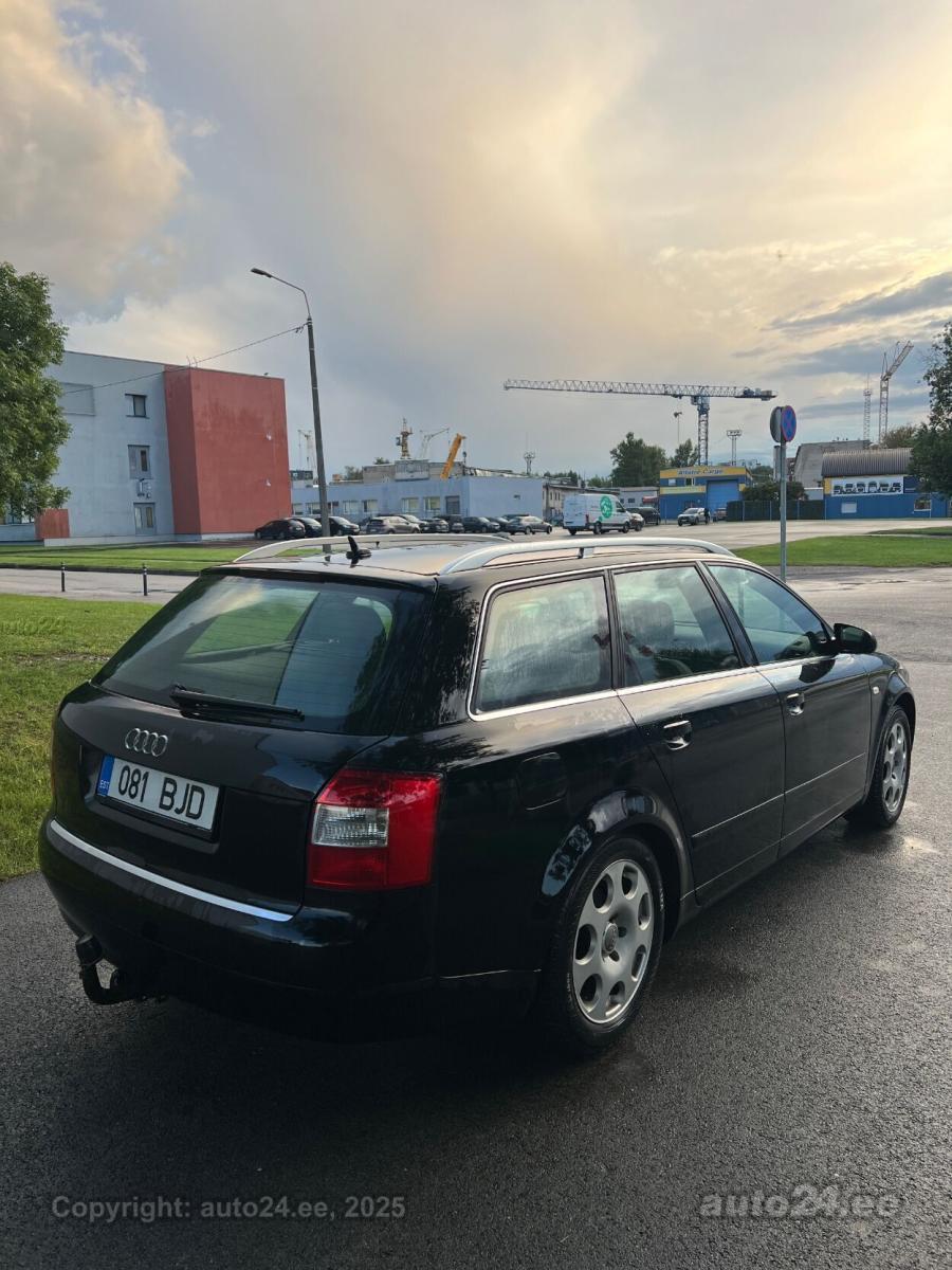 Black Audi A4 2003 in Tallinn, with an engine capacity of 1.90 L and mileage of 400 thousand km for 2000 €, photo 2 on AUTOMOTO.COM.LV