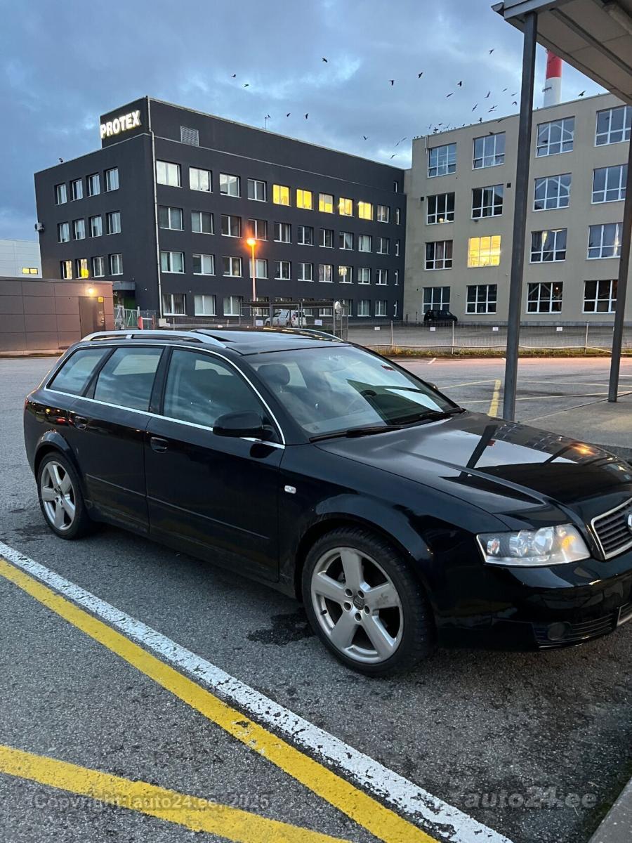 Black Audi A4 2003 in Tallinn, with an engine capacity of 1.90 L and mileage of 400 thousand km for 2000 €, photo 7 on AUTOMOTO.COM.LV