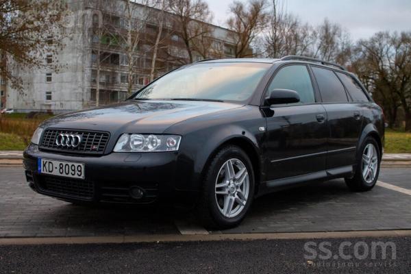 Black Audi A4 2003 in Jelgava, with an engine capacity of 1.90 L and mileage of 494 thousand km for 2900 €, photo 3 on AUTOMOTO.COM.LV