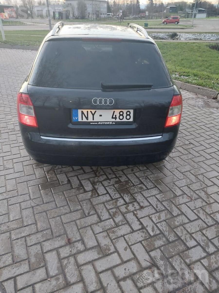 Melns Audi A4 2003 Limbaži, ar dzinēja tilpumu 1.90 L un nobraukumu 162 tūkst. km par 2700 €, foto 5 vietnē AUTOMOTO.COM.LV