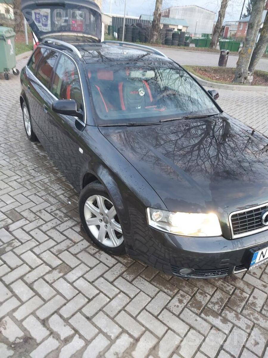 Melns Audi A4 2003 Limbaži, ar dzinēja tilpumu 1.90 L un nobraukumu 162 tūkst. km par 2700 €, foto 8 vietnē AUTOMOTO.COM.LV