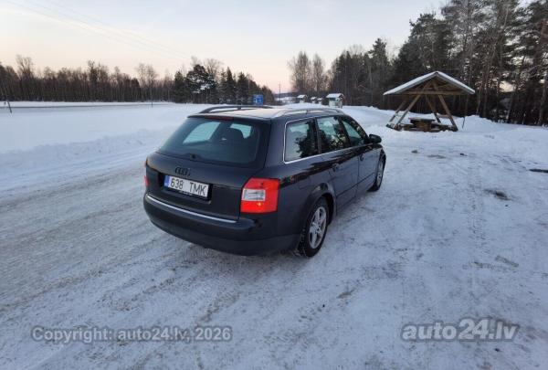 Black Audi A4 2003 in Voru, with an engine capacity of 1.90 L and mileage of 303 thousand km for 1350 €, photo 5 on AUTOMOTO.COM.LV