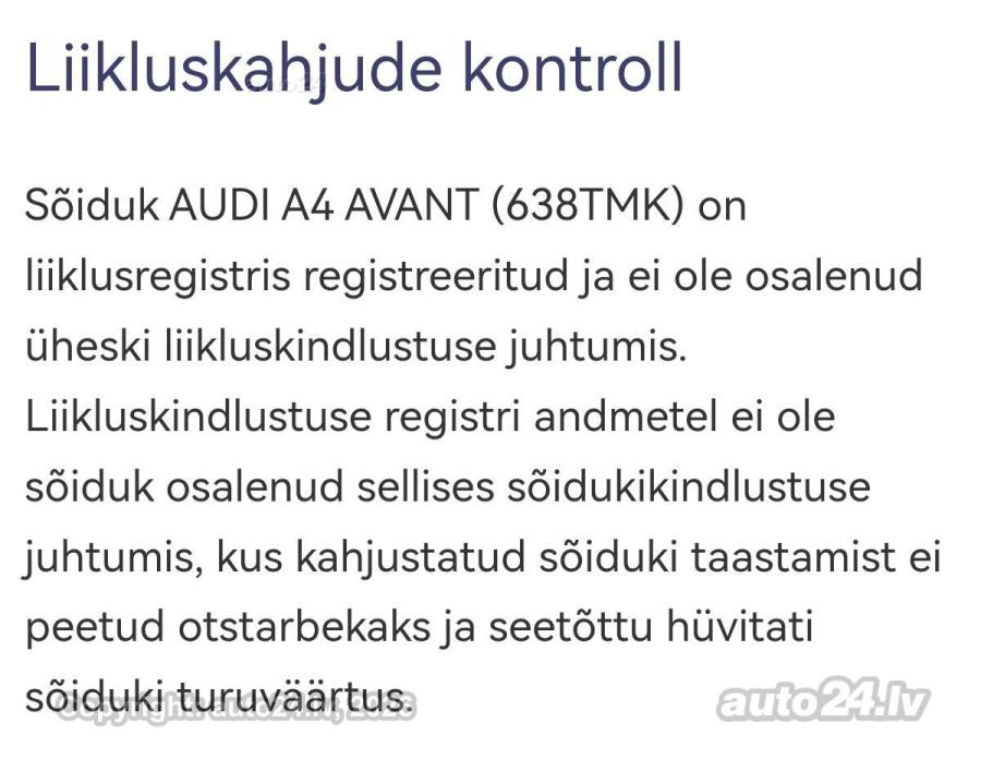Черный Ауди А4 2003 в Выру, объемом двигателя 1.90 л и пробегом 303 тыс. км за 1350 €, фото 12 на AUTOMOTO.COM.LV